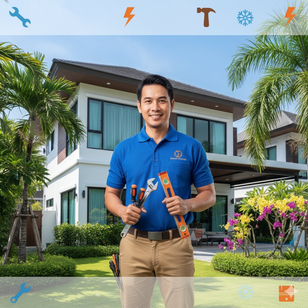 Phuket Handyman Service – Plumbing, Electrical & Carpentry